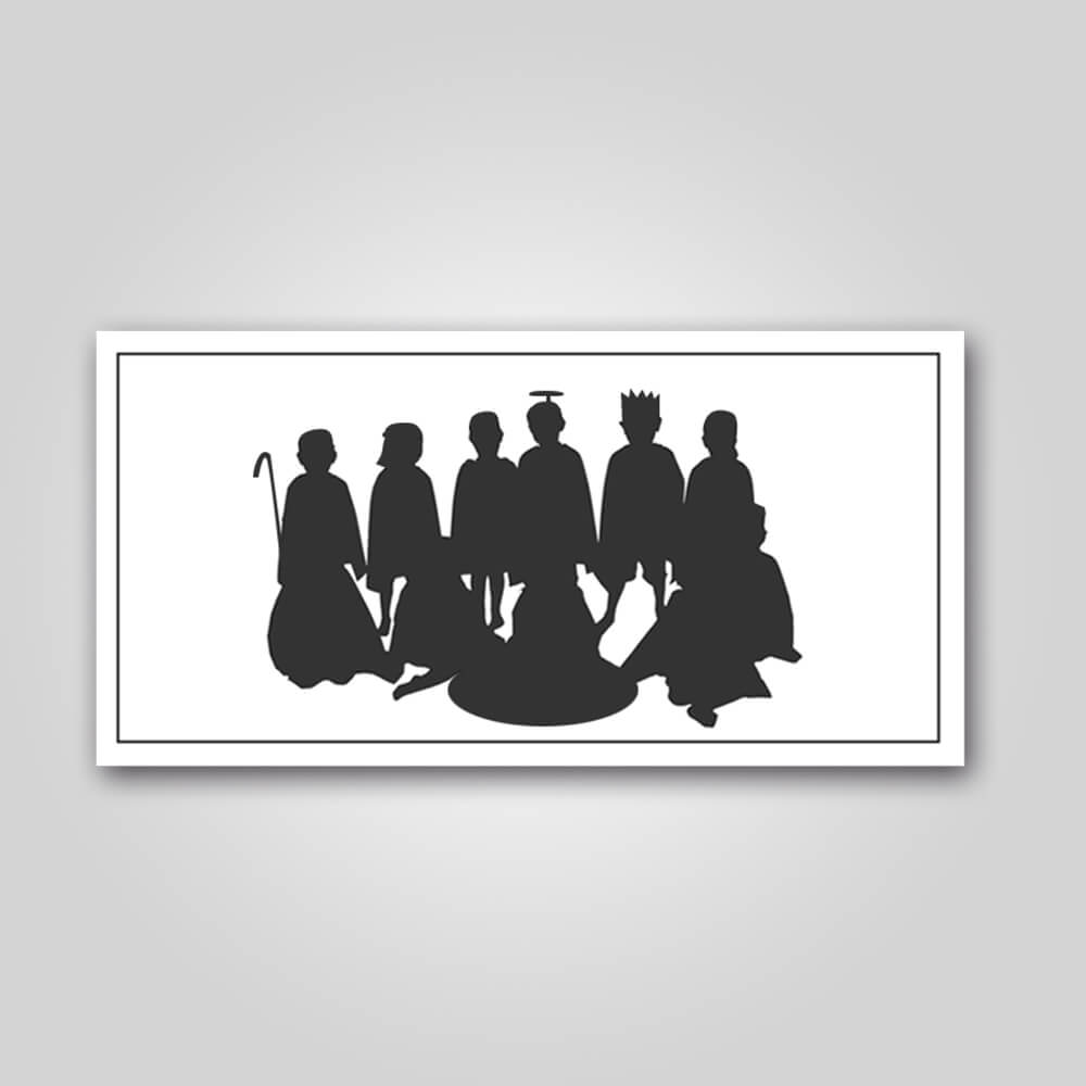 Nativity Group Photo | Red Feather Photography